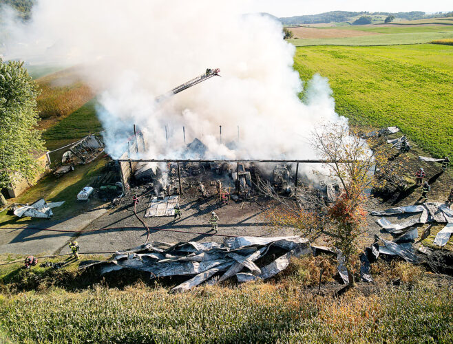 Barn destroyed | News, Sports, Jobs - Altoona Mirror